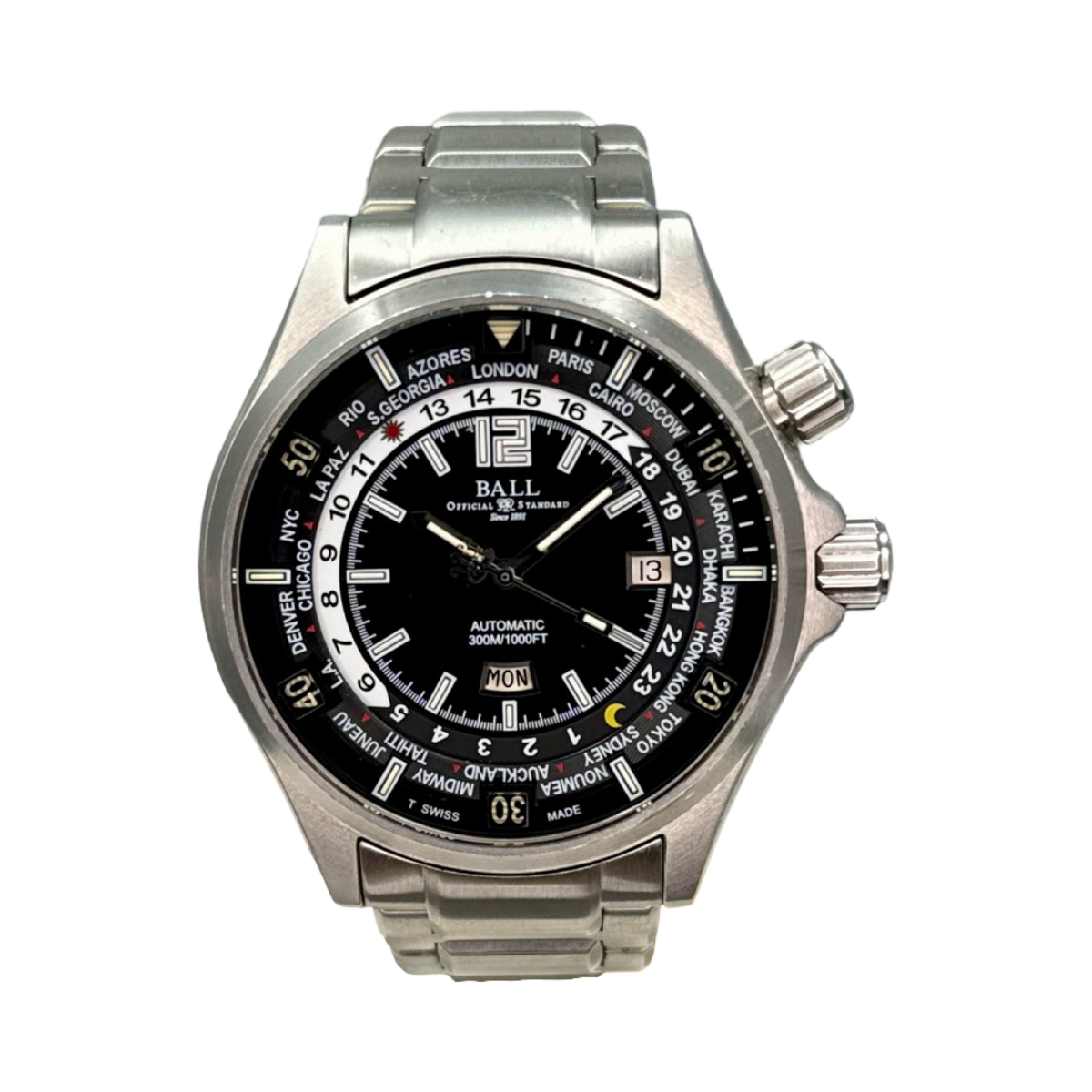Ball Engineer Diver WorldTimer Ref DG2022A – Twin Cities Time + Luxury