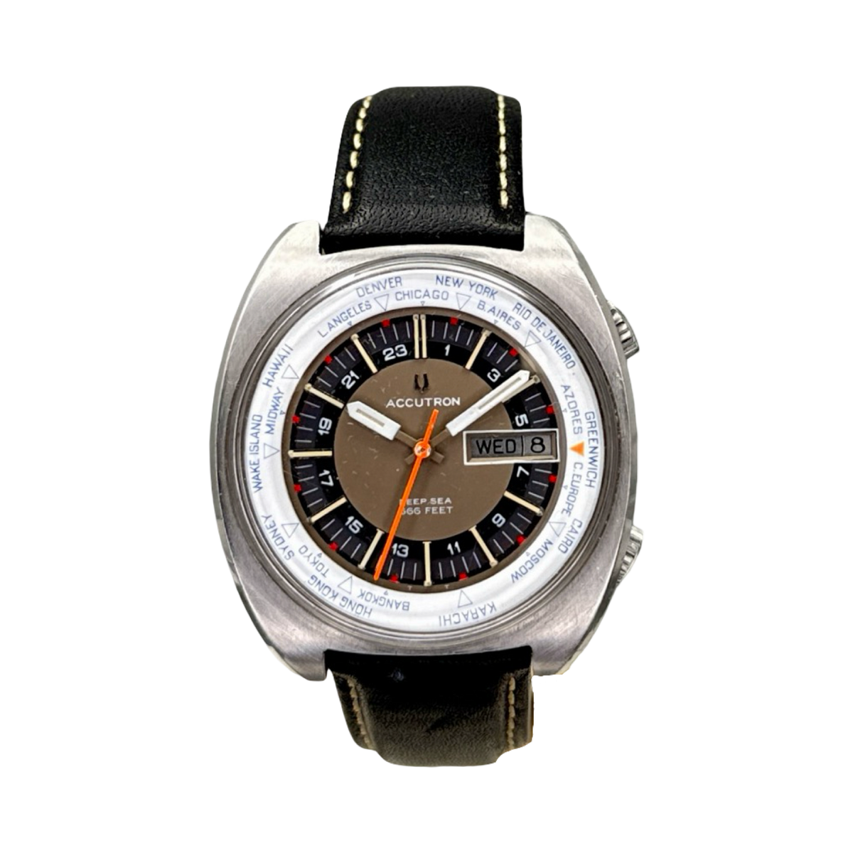 Bulova Deep Sea World timer – Twin Cities Time + Luxury