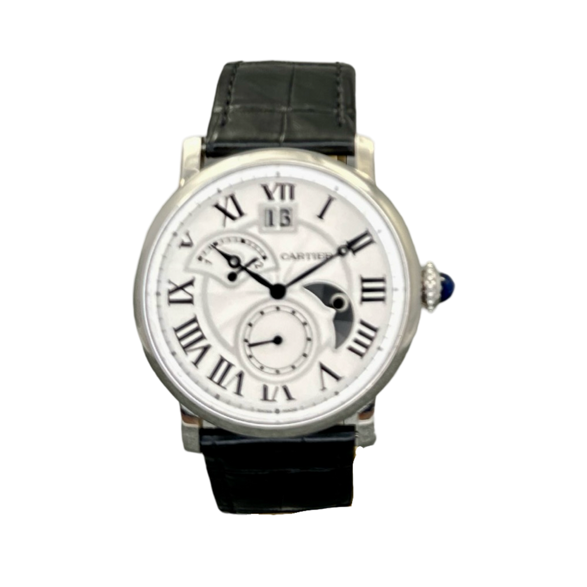 Cartier Rotunde Date Dual Time Ref. W1556368 – Twin Cities Time + Luxury