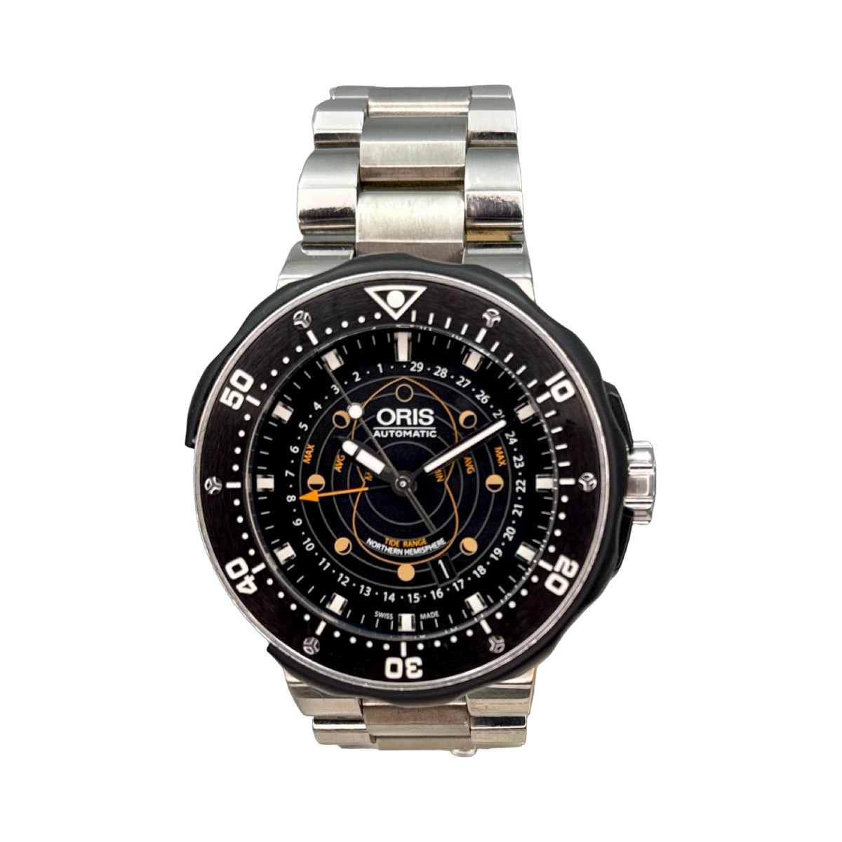 Oris ProDiver Pointer Moon Ref. 01 761 7682 7154-Set – Twin Cities Time ...