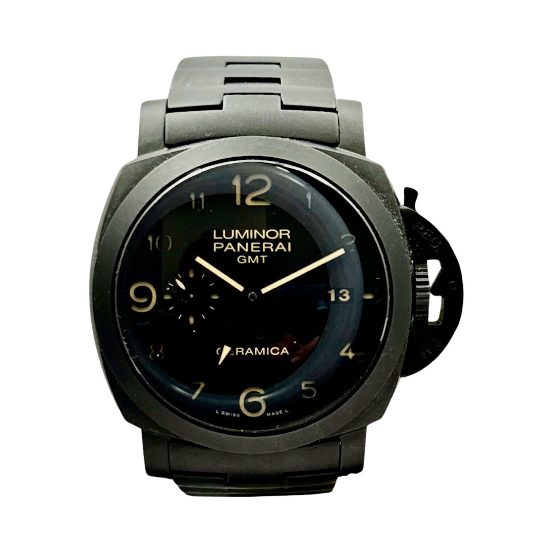 Panerai Luminor 1950 3 Days GMT Pam 438 Tuttonero – Twin Cities Time ...