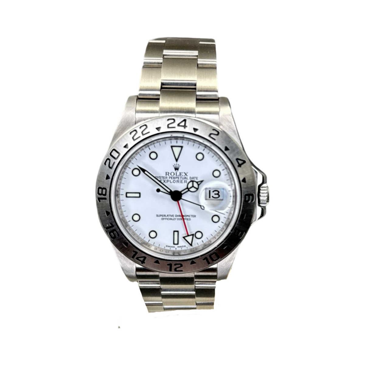 Rolex Explorer II Polar Engraved Rehaut with 3186 Movement Ref 16570 C ...