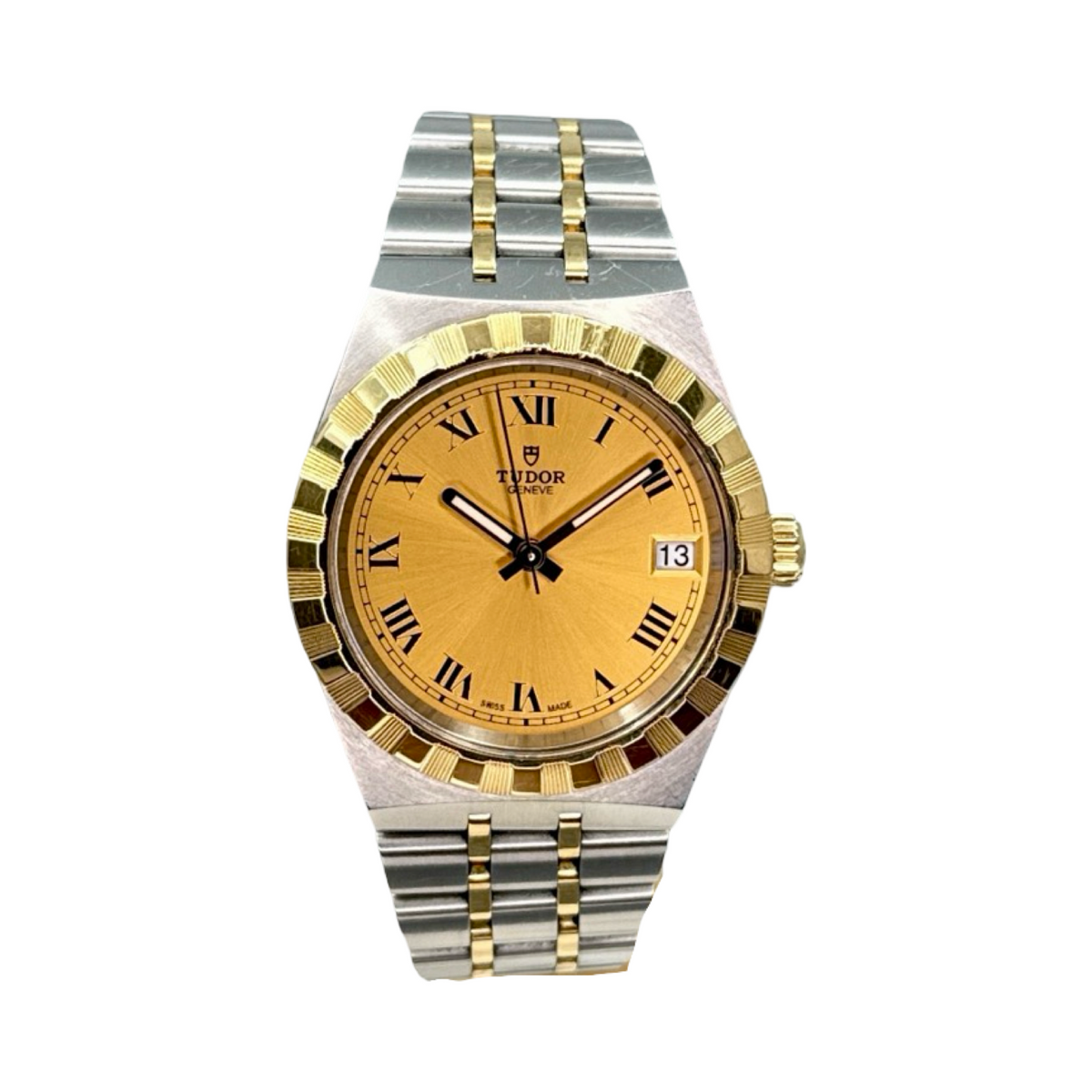 Tudor Royal Steel + 18k 34mm Ref. 28403 – Twin Cities Time + Luxury