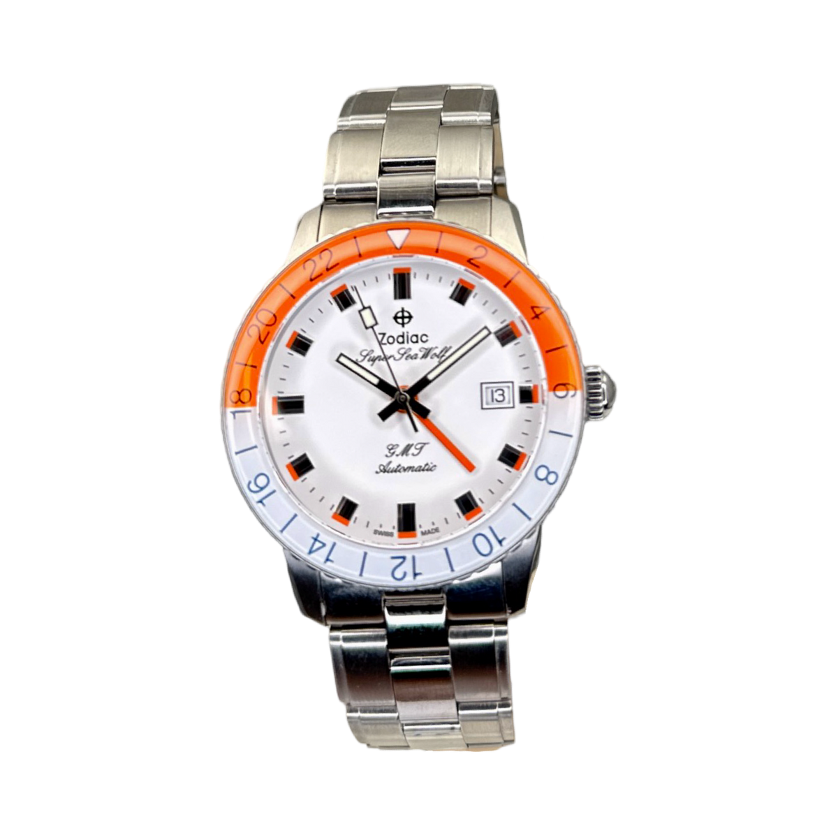 Zodiac Super Sea Wolf GMT Ref ZO9403 – Twin Cities Time + Luxury