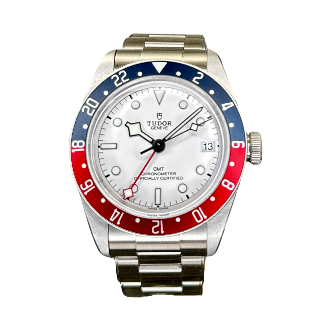 Tudor Black Bay GMT "Pepsi" Opaline Dial Ref 79830RB – Twin Cities Time ...